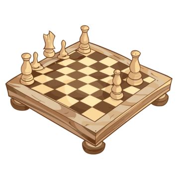 Chess Board Clipart Hd Png Chess Board On White Background Background