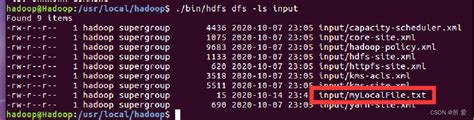 【hadoop——hdfs操作常用的shell命令】 hdfs dfs ls csdn博客