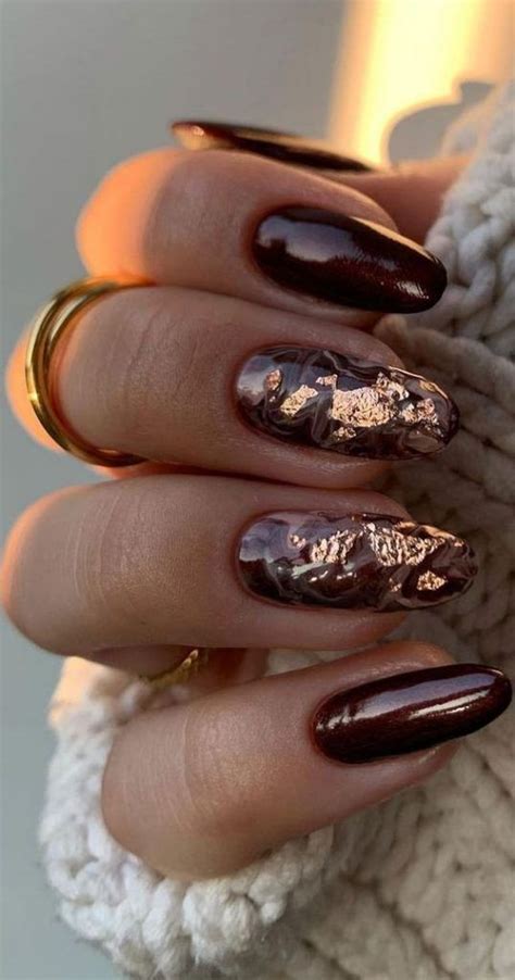 19 Stylish Medium Fall Nail Ideas For 2023 Embrace The Season In Style