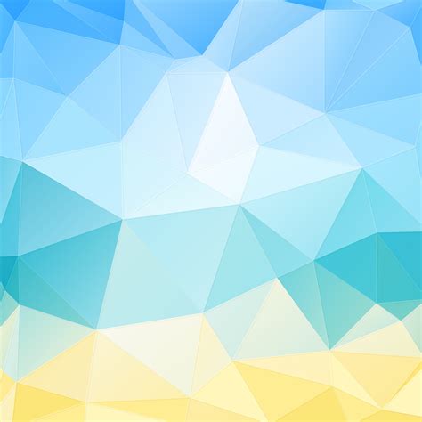 Blue And Yellow Geometric Background 570161 Vector Art At Vecteezy