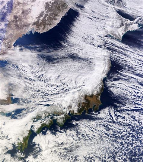 Storica Ondata Di Gelo E Neve In Giappone Temperature Glaciali