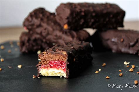 Barre chocolatée au beurre de cacahuète et framboise Gourmand