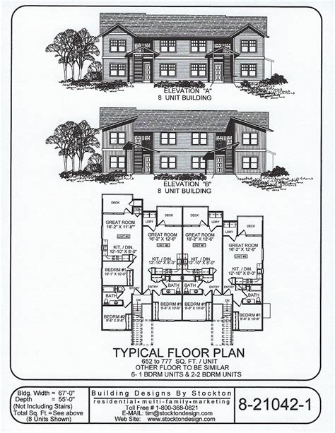 Unit Apartment Building Floor Plans Viewfloor Co