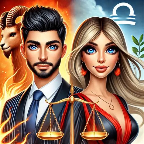 Homme Bélier et Femme Balance Compatibilité amoureuse