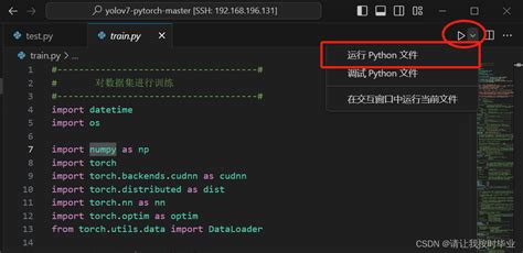 vscode使用服务器conda环境运行代码 vscode conda csdn博客
