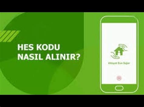 Hes Kodu Nas L Al N R Kolay Hes Kodu Alma Hes Kodu Al Youtube