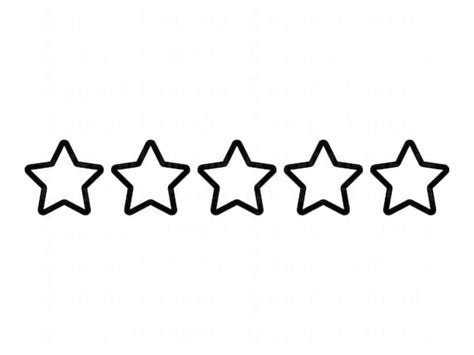 Star Rating Outline Svg Star Rating Outline Png Star Rating Etsy Hong