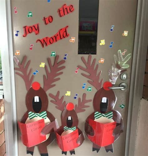 Creative Christmas Classroom Door Decorations Christmas Classroom