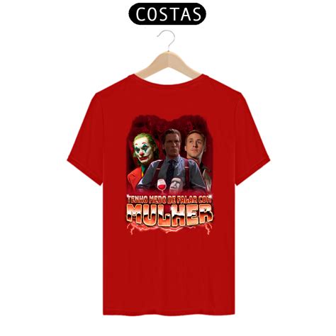 Baby Long Classic Tenho Medo De Falar Mulher R Em Camiseta