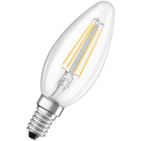 OSRAM LED Lampen Klassische Minikerzenform 40 Watts Ersatz E14 B