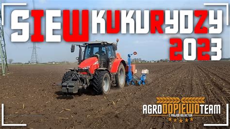 Oporowy Siew Kukurydzy 2023Massey Ferguson W Akcji MF 255 MF 5710sl