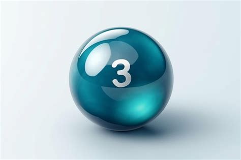 Premium Photo Billiard Blue Pool Ball With Number 2 Snooker Or