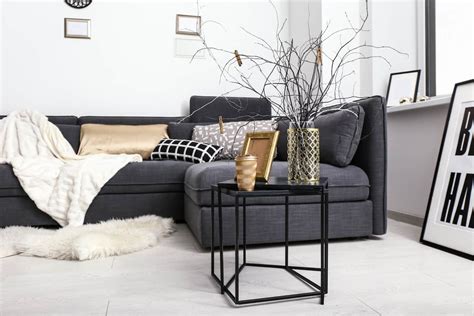Living Room Decorating Ideas With Black Sofa Bryont Blog