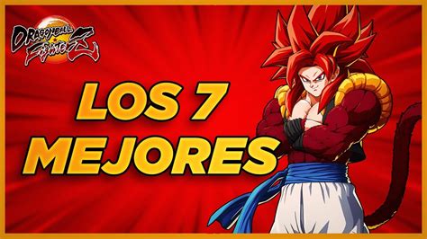 Los Mejores Personajes De Dragon Ball Fighterz Top Youtube