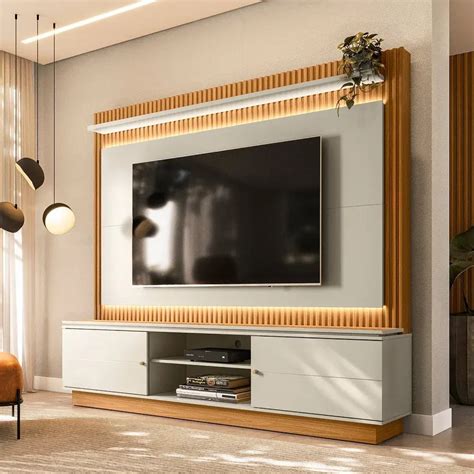 Estante Home para TV até 75 Polegadas LED 2 Portas Guararapes Linea