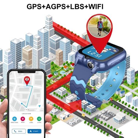 Klack Reloj Inteligente Para Niños Y Niñas con Gps Localizador y