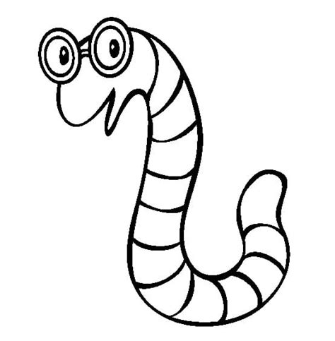 Desenhos De Minhocas Para Colorir E Imprimir Colorironline