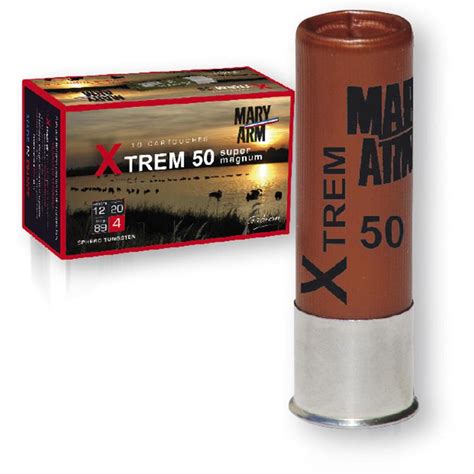 Cartouche De Chasse Mary Arm Xtrem Super Magnum G Calibre