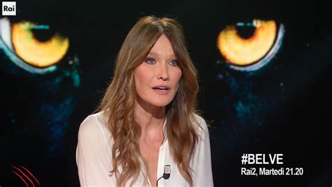 Belve Carla Bruni Contro La Sorella Attrice Nei Suoi Film Mi Fa