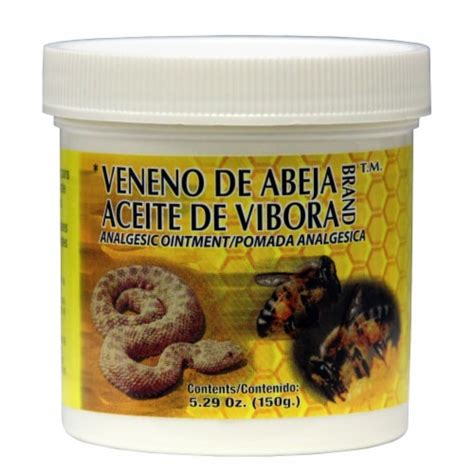Veneno De Abeja Aceite De Vibora Topical Analgesic Ointment 5 29 Oz