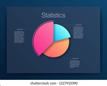 Dashboard Infographic Template Modern Design Annual Stock Vector