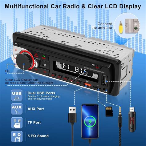 Estereos Para Carros Bloothtooth Auto Estereo Radios Con Bluetooth