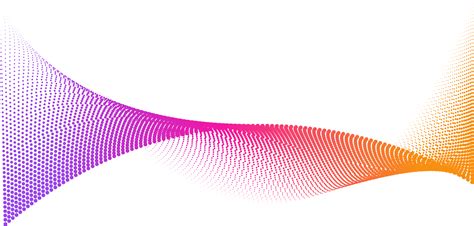 Abstract Halftone Dots Background With Dynamic Waves 11287517 PNG