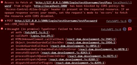 Javascript Access To Fetch Has Been Blocked By CORS Policy No Access