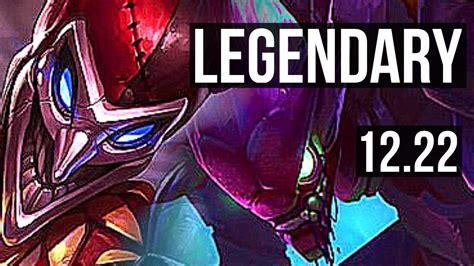 SHACO Vs KHA JNG 18 1 6 Legendary 1 2M Mastery 300 Games EUW