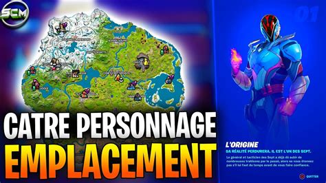 VOICI UNE CARTE AVEC TOUS LES EMPLACEMENT DES PERSONNAGE FORTNITE