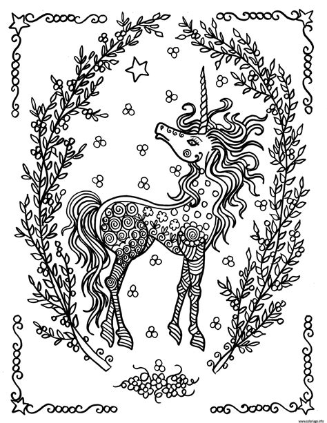Coloriage Mandala Adulte Licorne Par Deborah Muller Dessin Mandala