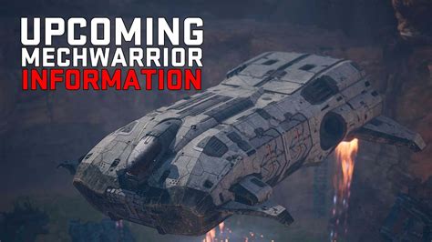 Future Mechwarrior Information Mechwarrior Online Youtube