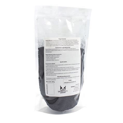 WĘGIEL AKTYWNY 400g Z ORZECHA KOKOSOWEGO FILTRACJA 10132641400 Allegro pl