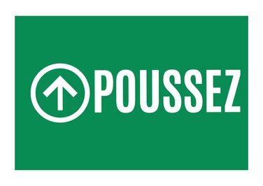 Panneaux Pousser Tirer Pour Les Portes De Votre Entreprise