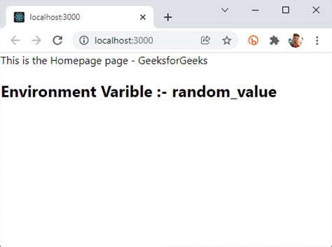 Next Js Environment Variables GeeksforGeeks