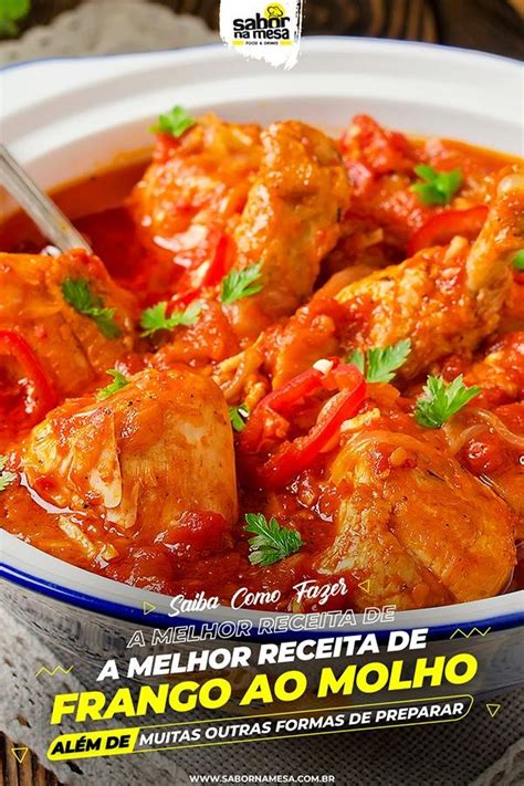 23 Receitas de Frango Ao Molho Filé Peito E Isca Variações Perfeitas