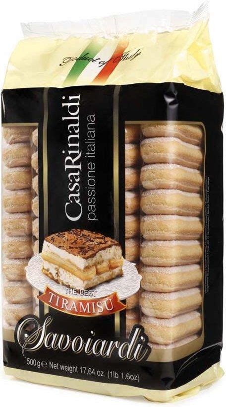 Włoskie Biszkopty Savoiardi do Tiramisu 500g Ceny i opinie Ceneo pl