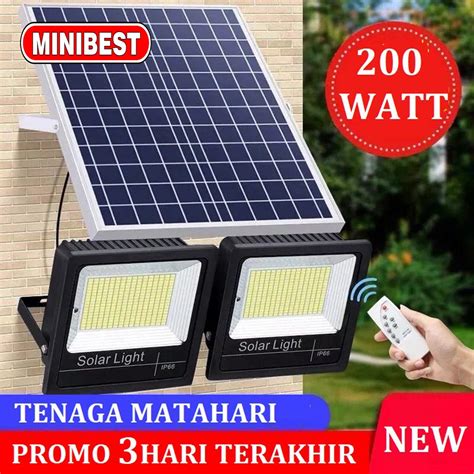 Jual New Lampu Sorot Solar Cell Lampu Led Tenaga Matahari Lampu