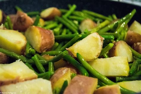 Po L E De Pommes De Terre Haricots Verts Et Bacon Marine Pellegrino
