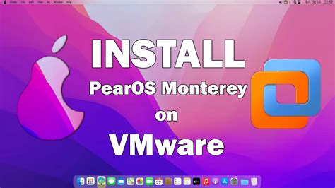 how to install macos monterey on vmware windows pc or