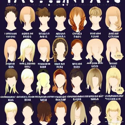 Chart Of Popular Hairstyles For Karens Stable Diffusion