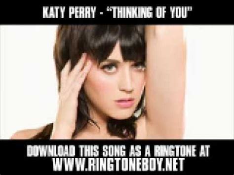 Katy Perry Thinking Of You New Hq Video Lyrics Youtube