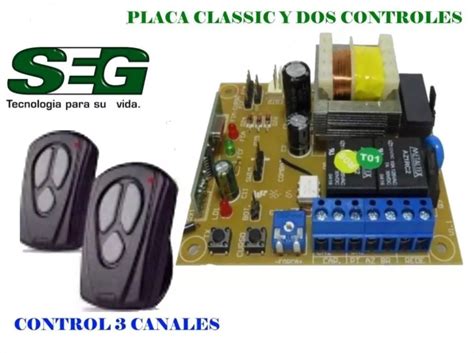 Placa Seg Central Comando Combat Motor Porton Corredizo Mebuscar