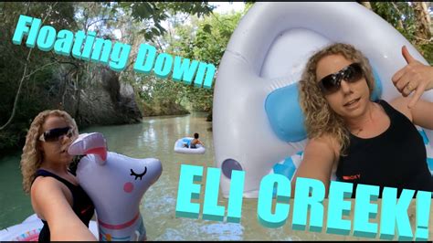 Floating Down ELI CREEK K GARI Fraser Island Fresh Water Creek YouTube
