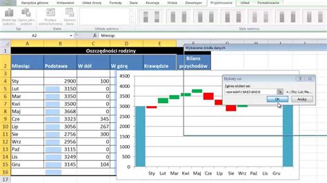 Excel Wykres wodospadowy waterfall zysków i strat porada 91 YouTube