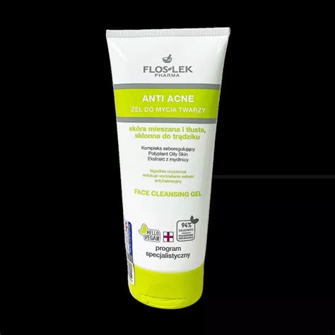 Sữa rửa mặt diệt khuẩn Floslek Anti Acne Antibacterial Face Cleansing