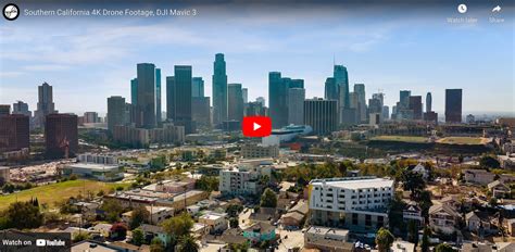 Southern California 4K Drone Footage DJI Mavic 3