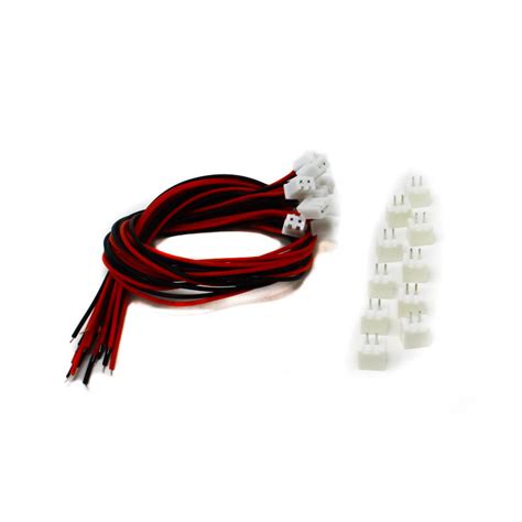 Buy 2 Pin JST XH 2 54mm Pitch Plug And Socket With Cable 10 Pcs