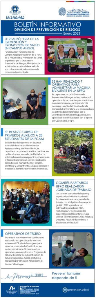 Boletín Enero 2023 Prevención UFRO