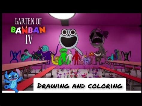 How To Draw Very Easy Miniature Garten Of Banban 4 New Draw All New